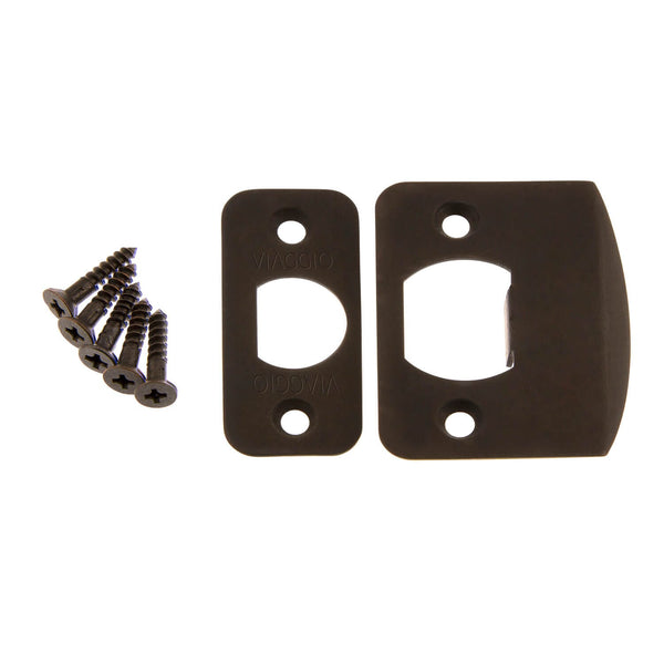 Round Latch Kit in Titanium Gray - Viaggio Hardware